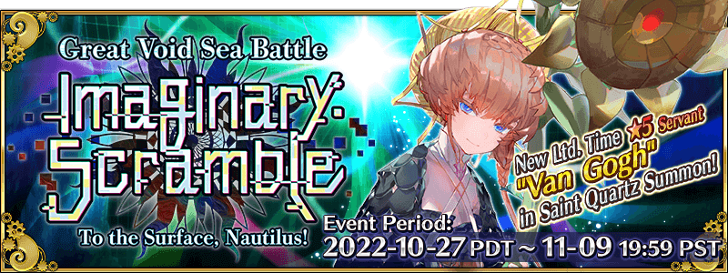Great Void Sea Battle, Imaginary Scramble - To the Surface, Nautilus! | Fate Grand Order Wiki ...